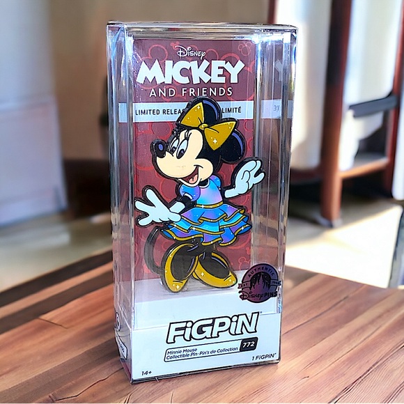 Figpin | Accessories | Figpin Disney Minnie Mouse 772 Limited Release ...